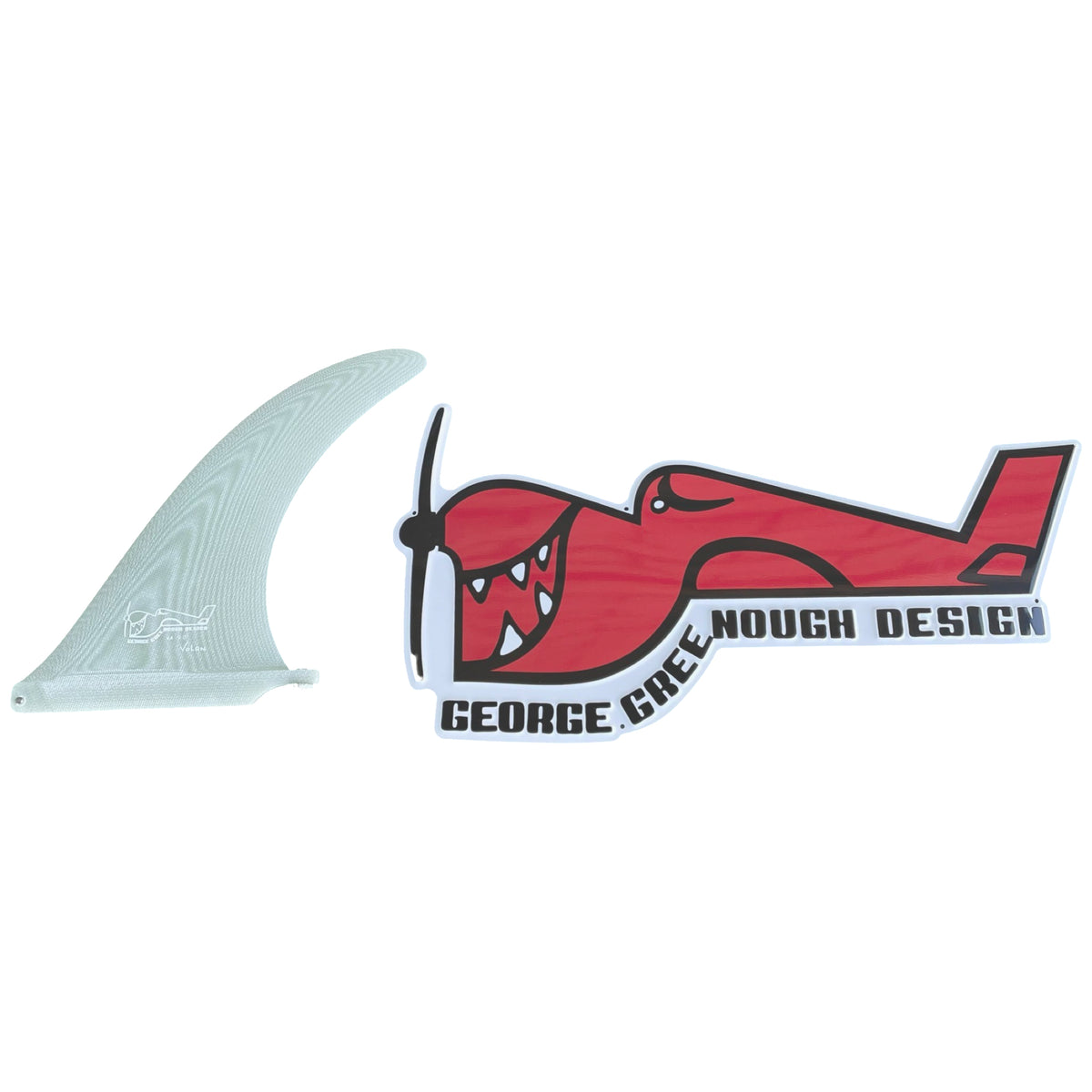 Greenough Airplane Aluminum Sign – True Ames