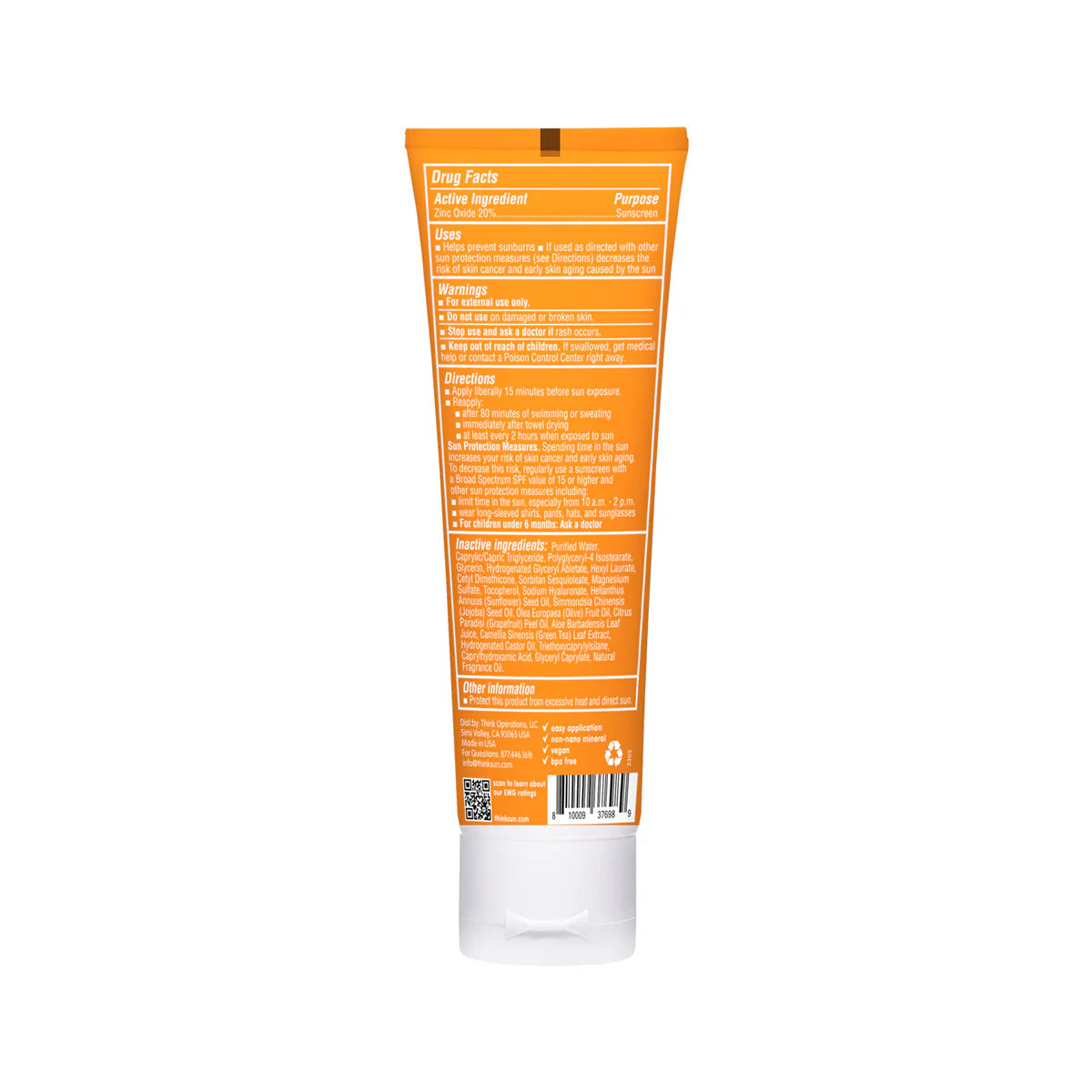 Think Daily SPF 30 Aloe & Tea Leaves - 3oz – True Ames