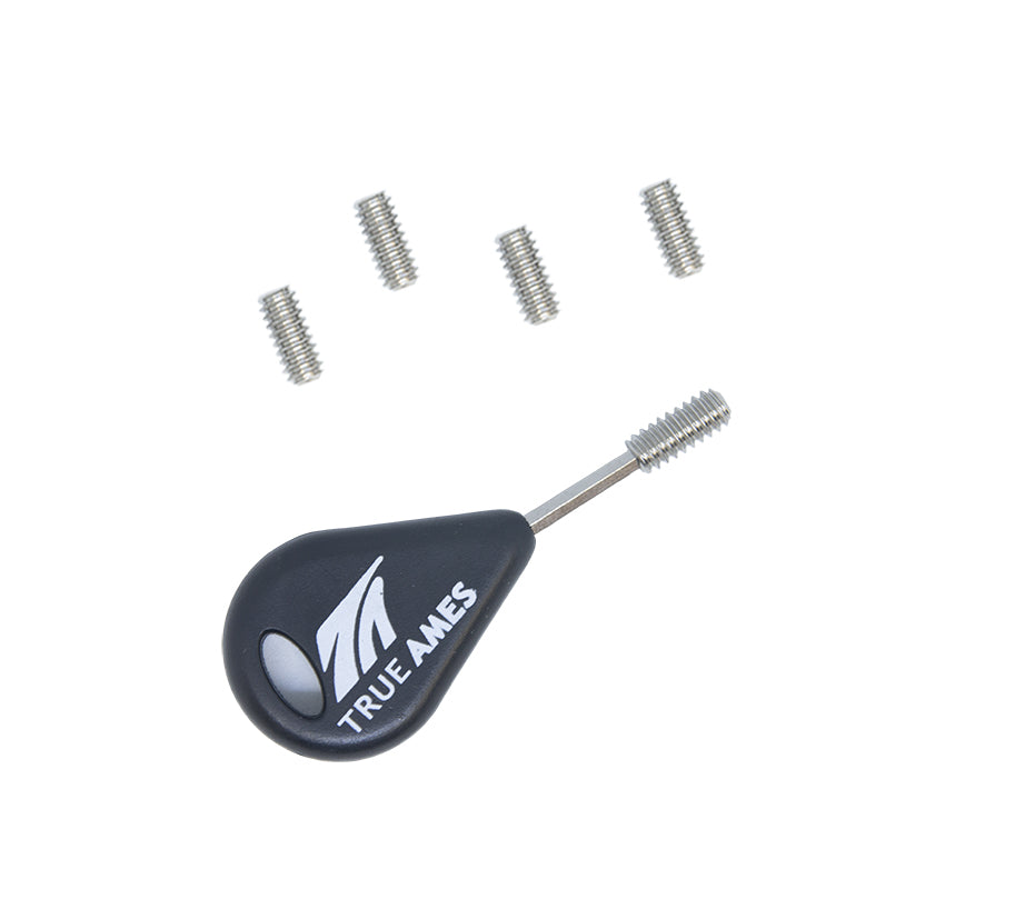 Futures Grub Screws (x5) + Fin Key – True Ames